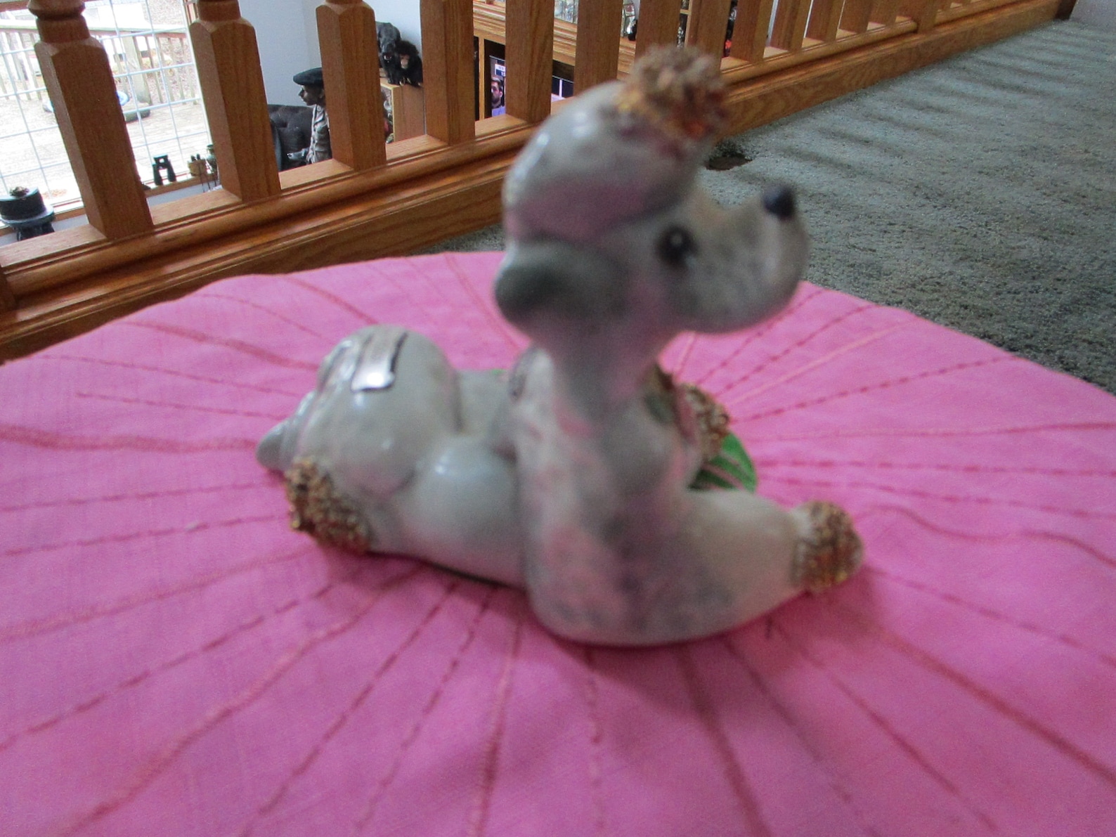 Coco Josef Originals Figurines Gray Poodle - Etsy