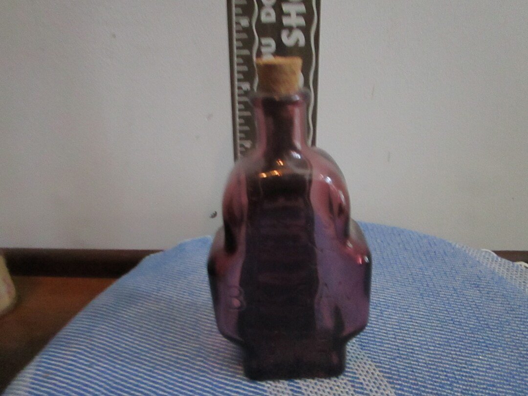 Amethyst Wheaton Balsam of Life Elixir Bitters Bottle With Cork - Etsy