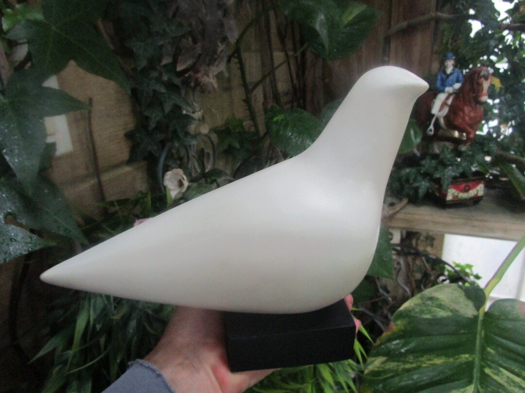 Peace Dove Modernist White Dove Table Sculpture Peace Dove/ - Etsy