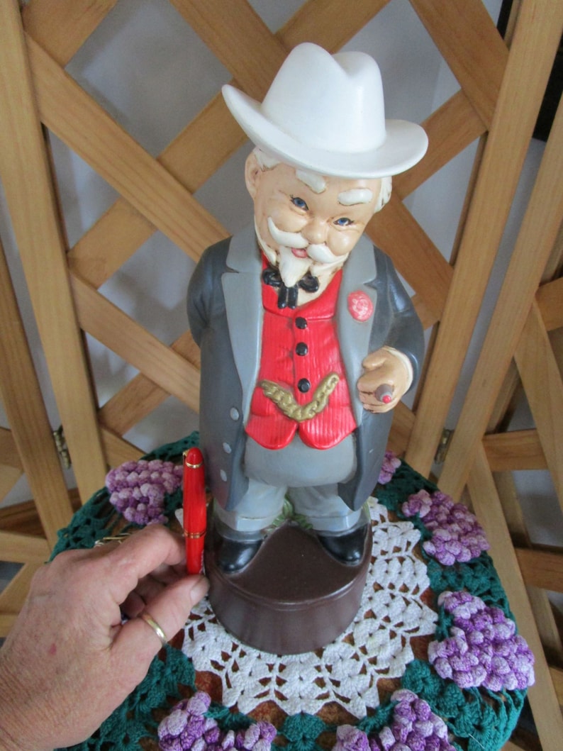 Decanter Alberta's Southern Gentleman Man Sanders Decanter - Etsy