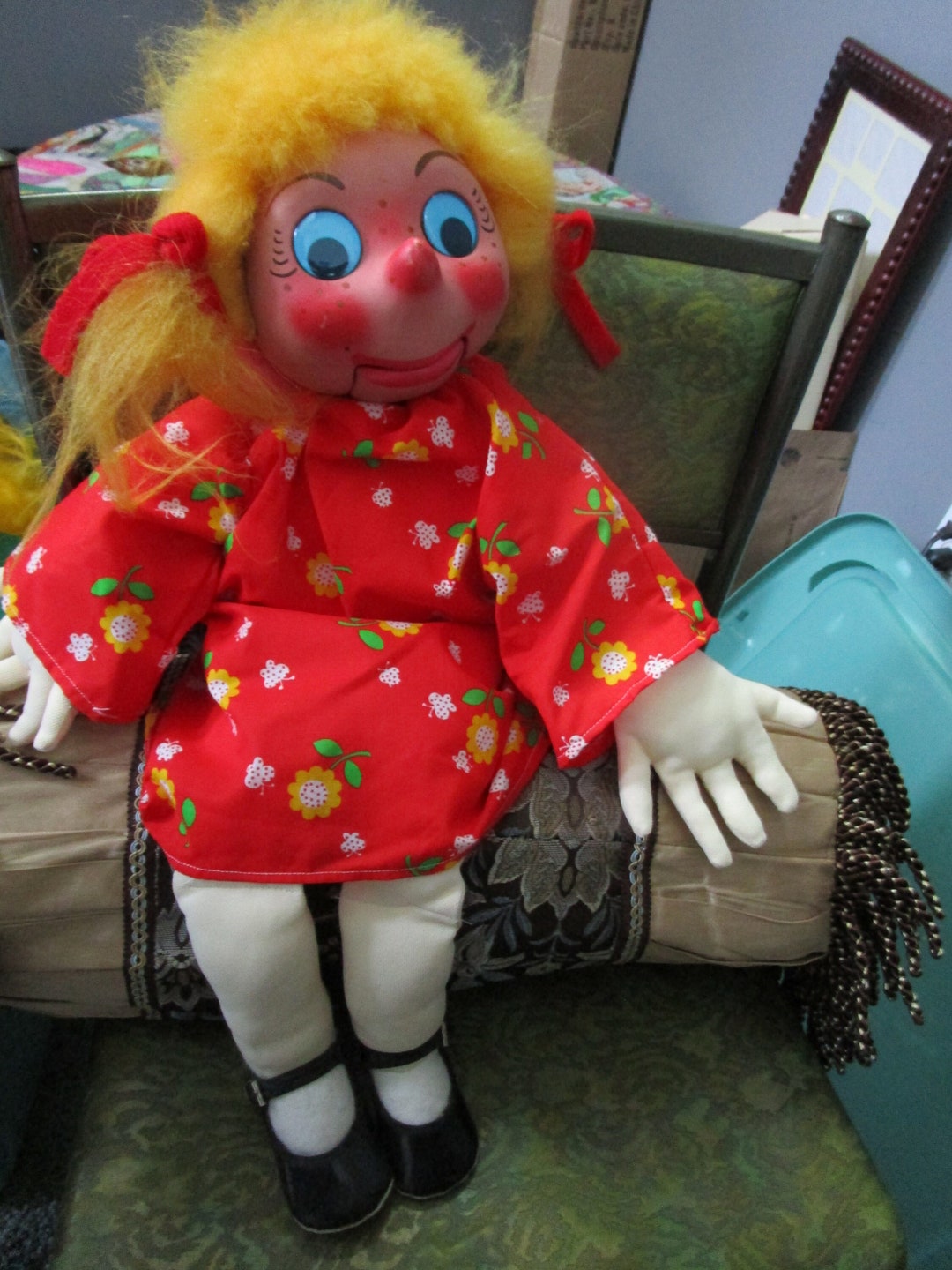 Pelham Puppet Ventriloquist Rod/cloth 23" Tall - Etsy