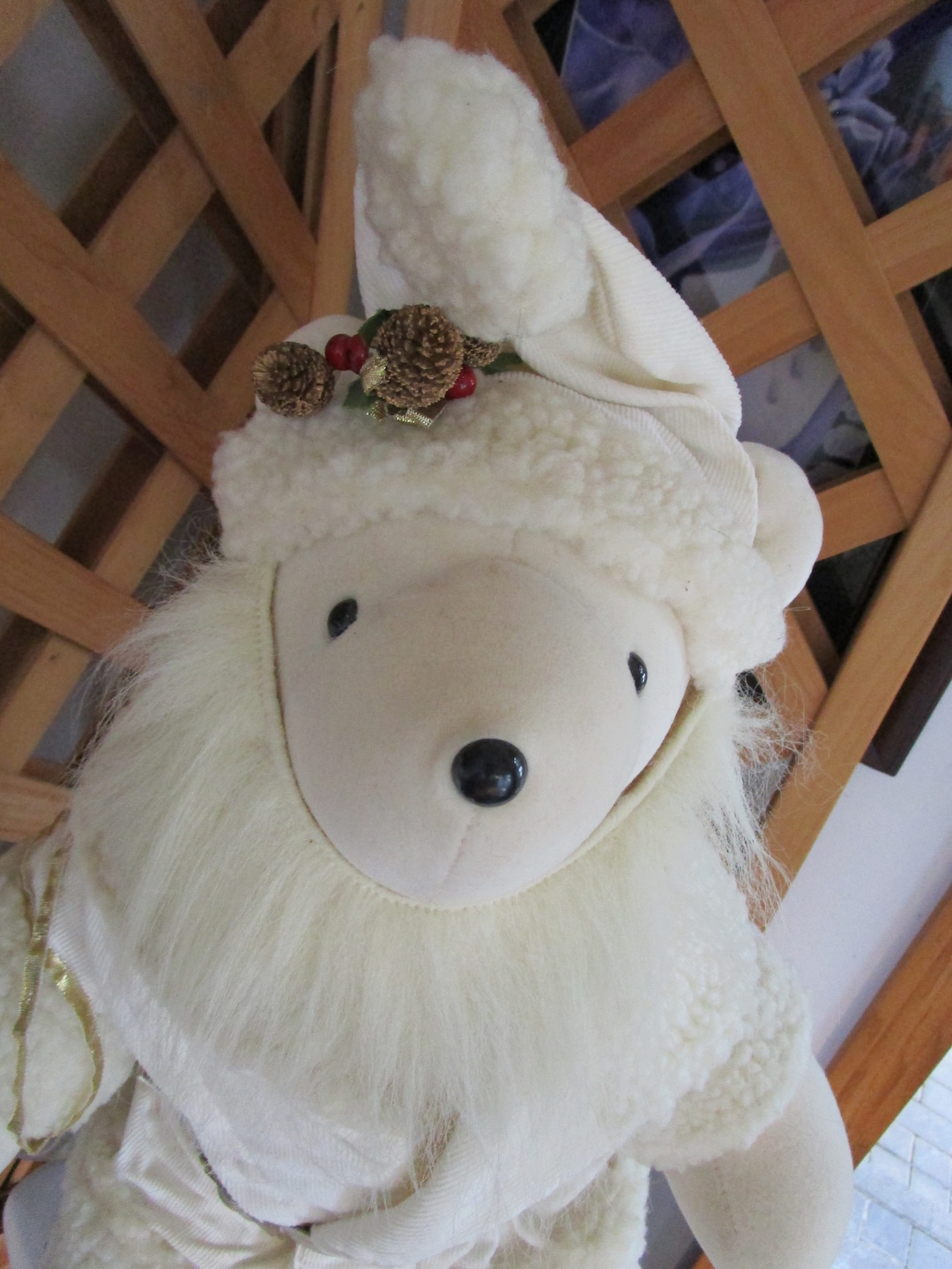Santa Bear North American Bear Co V I B Bear Noel 1989 Limited