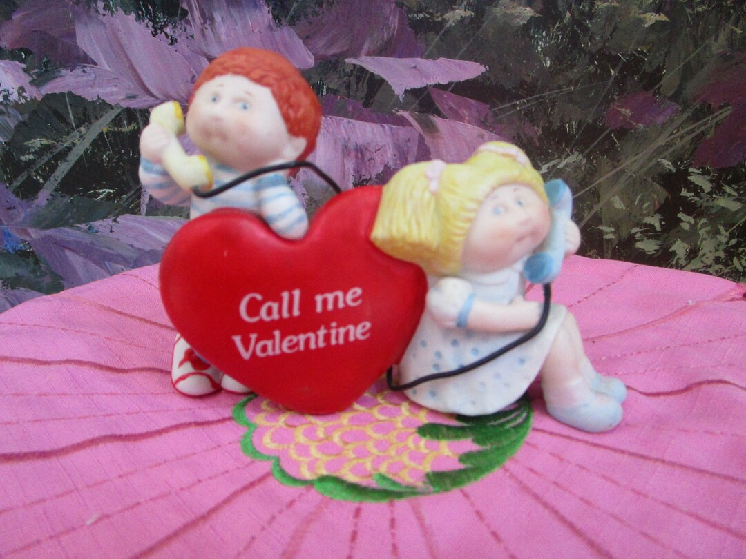 Cabbage Patch Kids "call Me Valentine "porcelain Figure Signed by ...