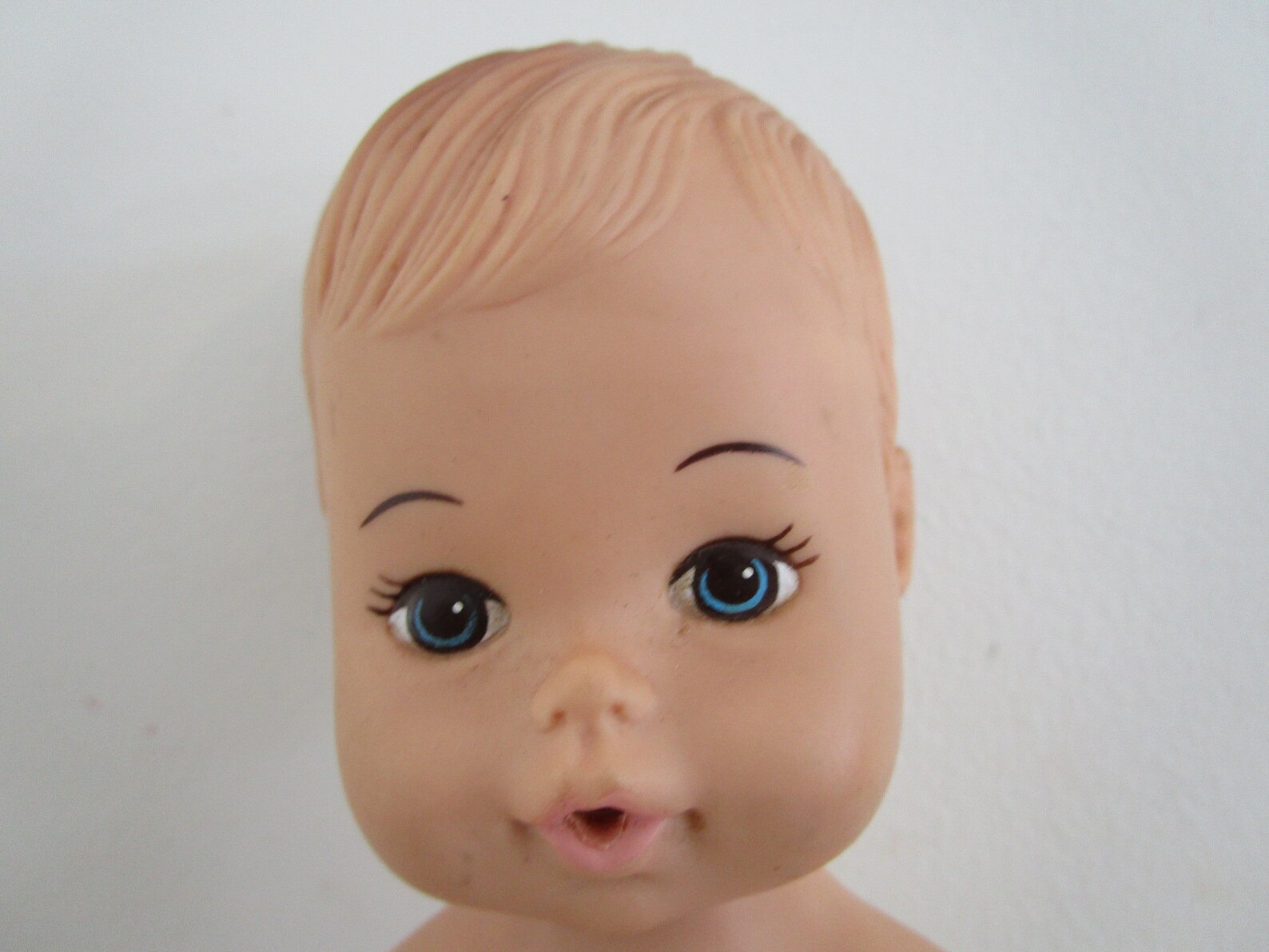 Playmates Drink & Wet Rubber Baby Doll Molded Hair Hong Kong - Etsy