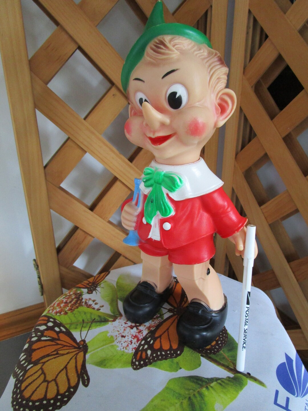 Vintage Disney Pinocchio Rubber Toy, From Italy. - Etsy
