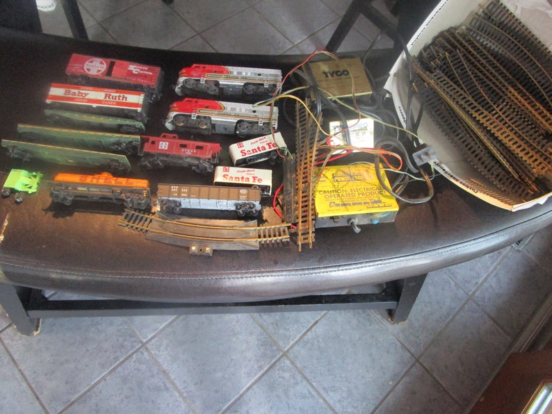 Tyco Train Set 1960's Big Lot - Etsy