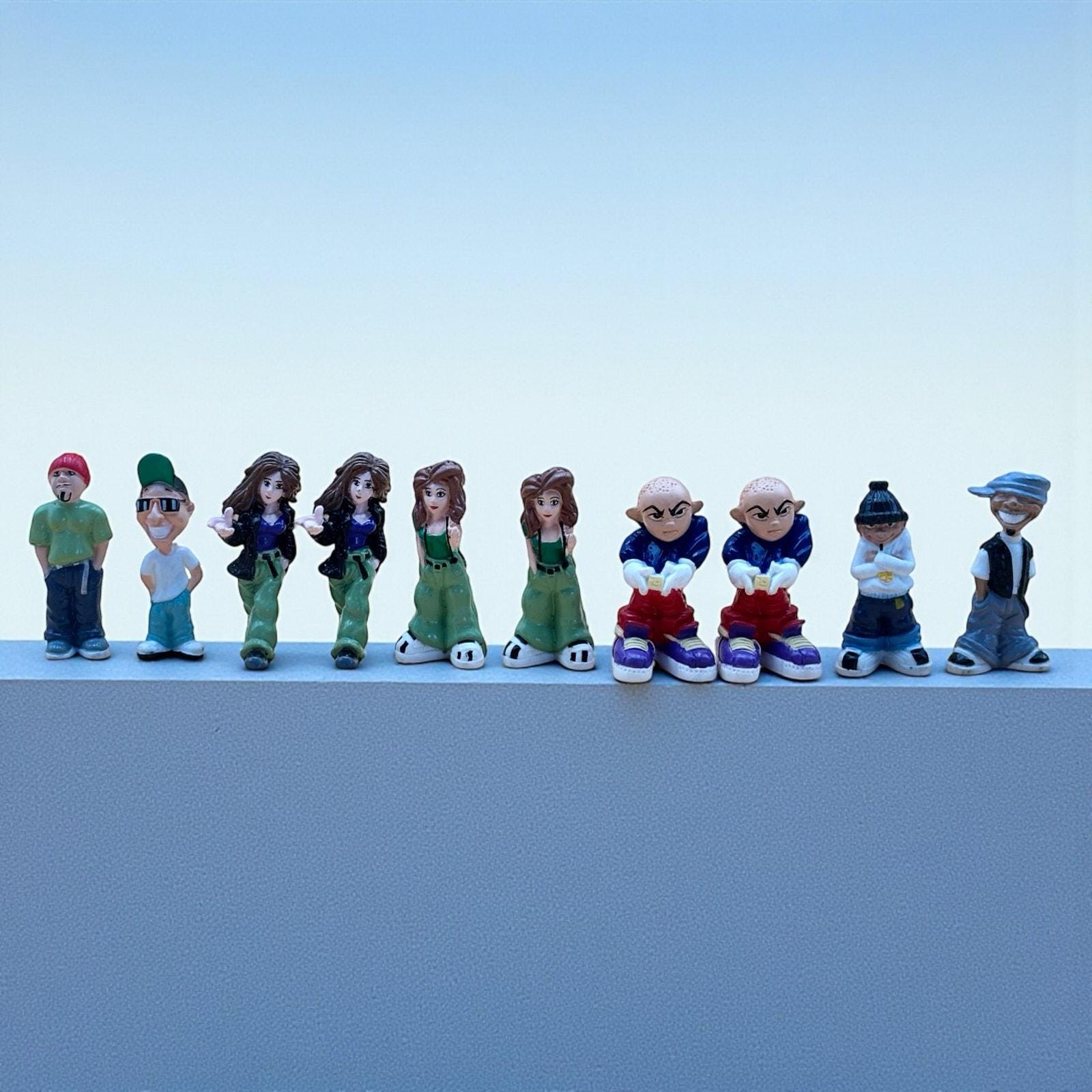 Lot of 10 Homies Figurines (7 Characters, 3 Duplicates) - Etsy