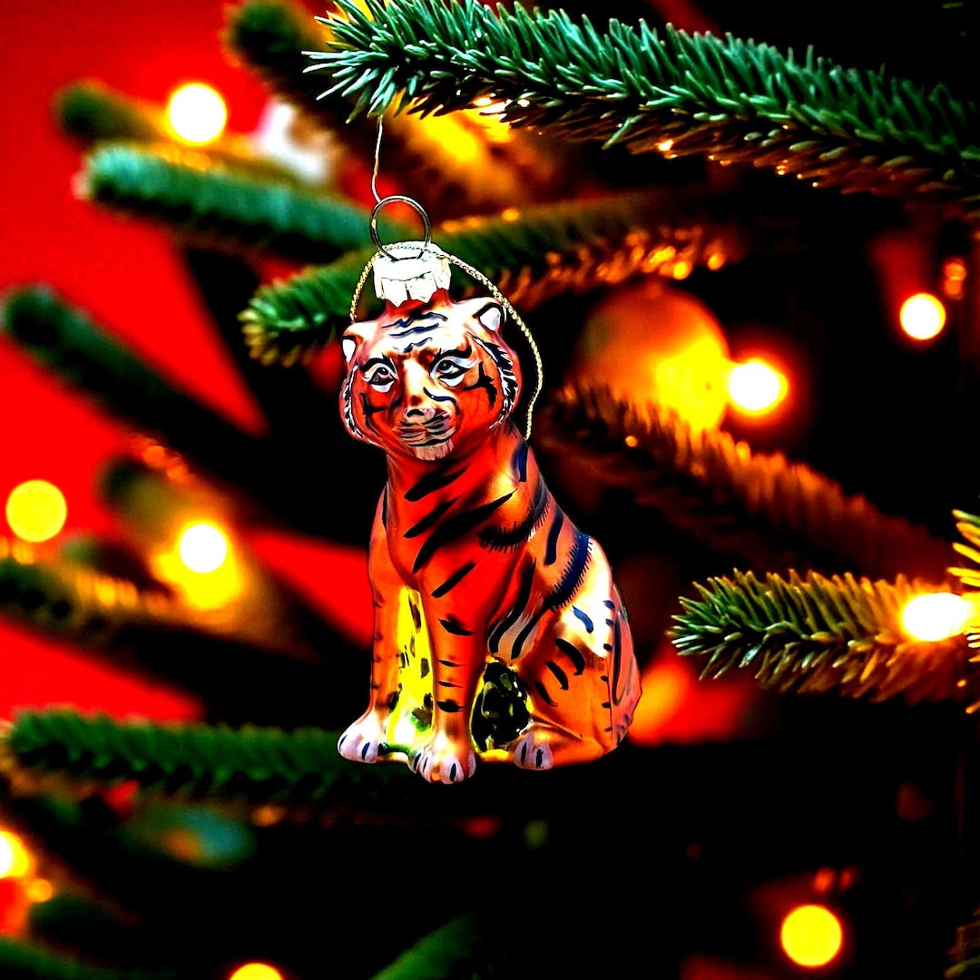 Life of Pi Tiger Ornament by World Market - Etsy