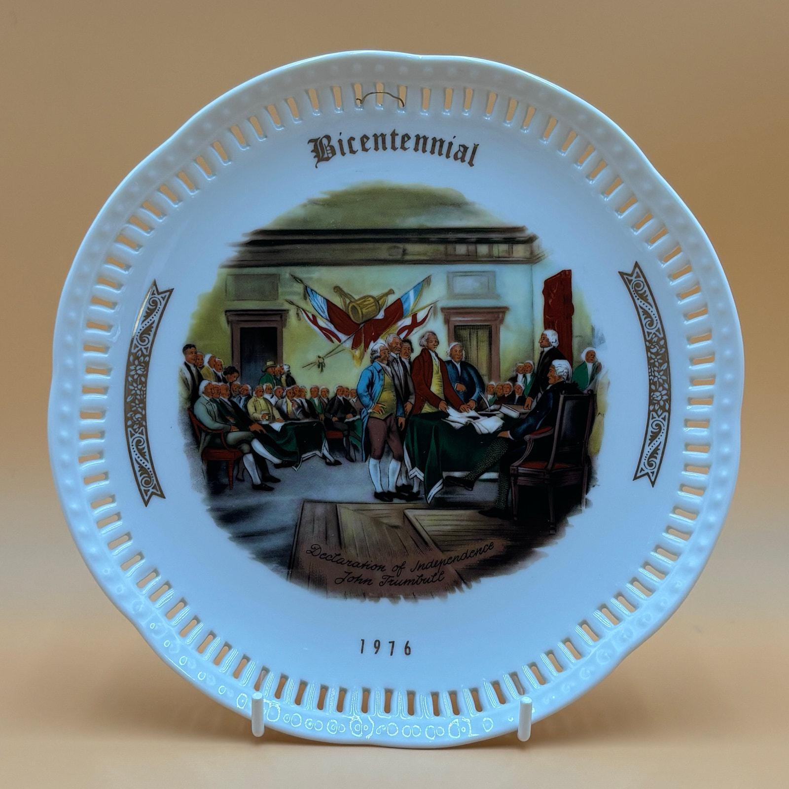 1976 Bicentennial Collector Plates Set of 5 - Historical Scenes - Etsy