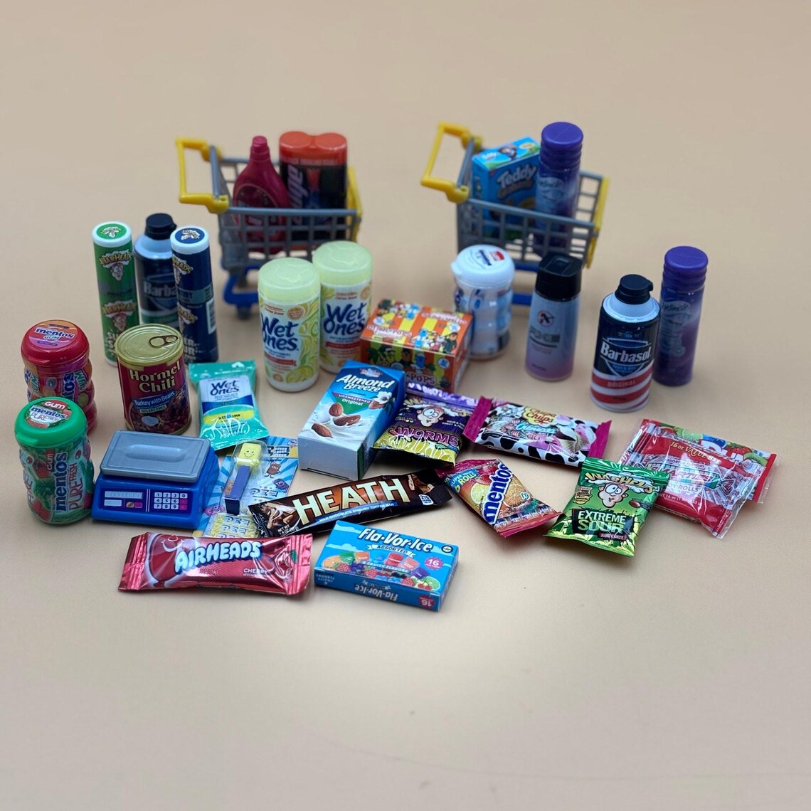 Mini Brand Grocery Store Lot – 30-piece Set With 2 Shopping Carts - Etsy