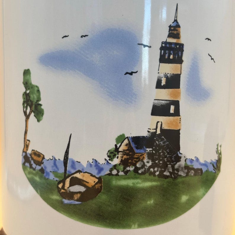 Vintage Alco Industries Lighthouse Canister Set - 4 Piece Kitchen ...