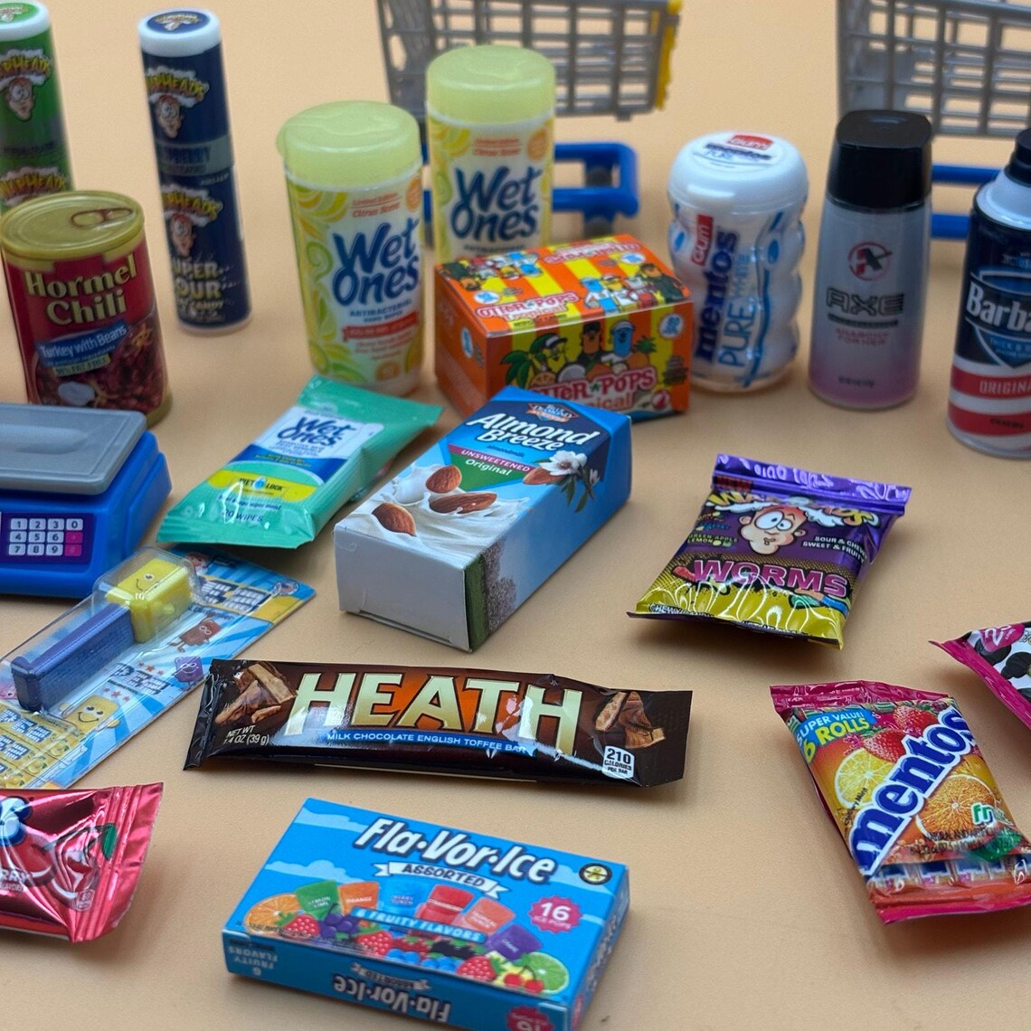 Mini Brand Grocery Store Lot – 30-piece Set With 2 Shopping Carts - Etsy