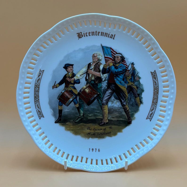 1976 Bicentennial Collector Plates Set of 5 - Historical Scenes - Etsy