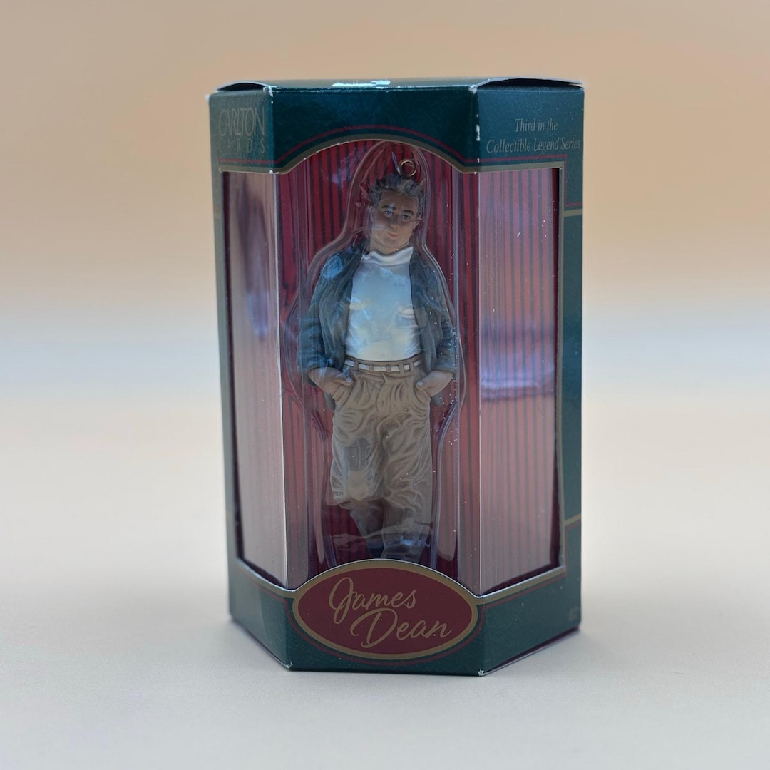 James Dean Ornament Carlton Cards Heirloom Collection 1998 3rd in the ...