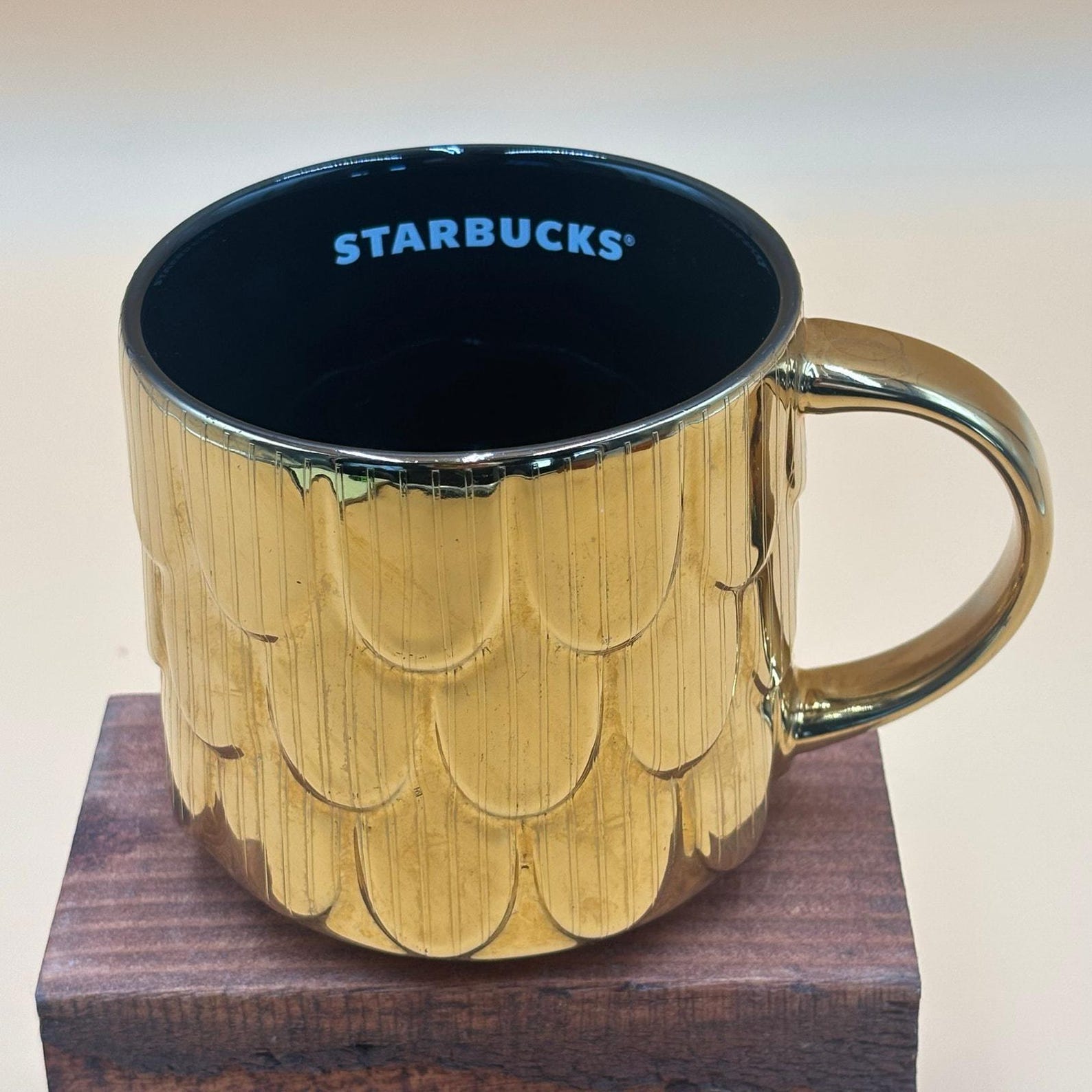 Starbucks Gold Mermaid Scales Mug - 2019 Holiday Collection - Etsy