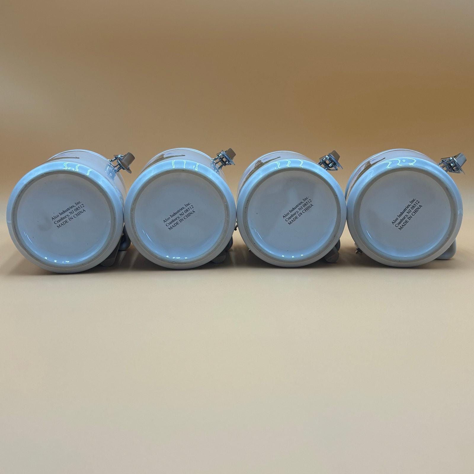 Vintage Alco Industries Lighthouse Canister Set - 4 Piece Kitchen ...