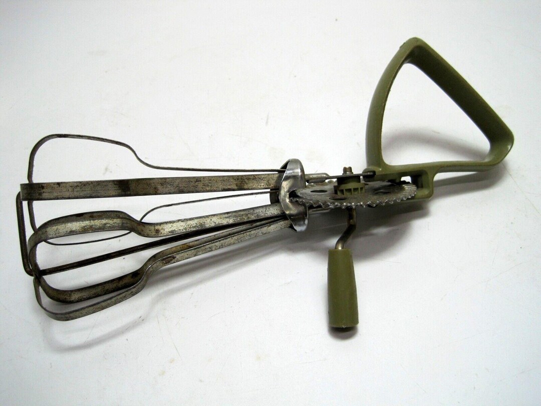 Vintage EKCO Hand Blender Green W/angled Handle - Etsy