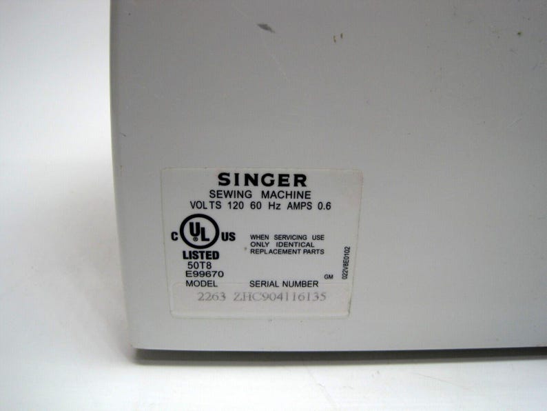 Singer Simple Sewing Machine 2263 W/ Foot Controller - Etsy