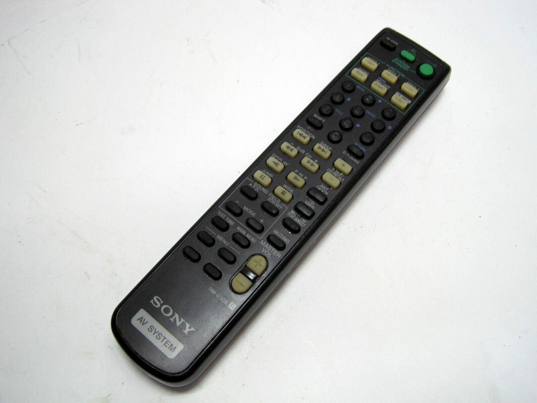 Sony Rm-u305 Av System Remote Control for Dvpnc800 Ftrk502 Gtddw830 ...
