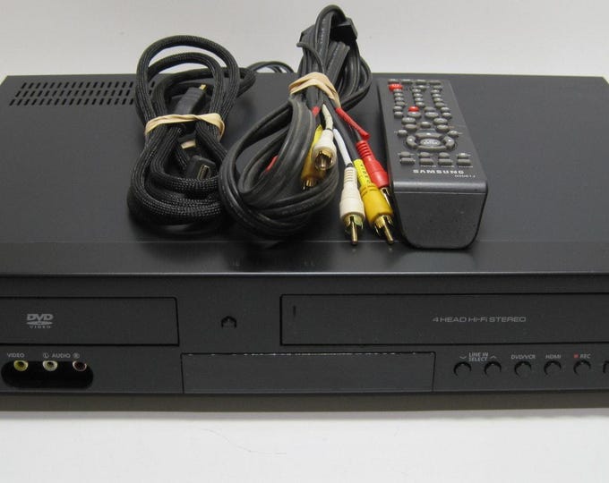 Polaroid DVC-2000 VCR DVD Player 4 Head Hi-fi Combo Vhs Recorder No ...