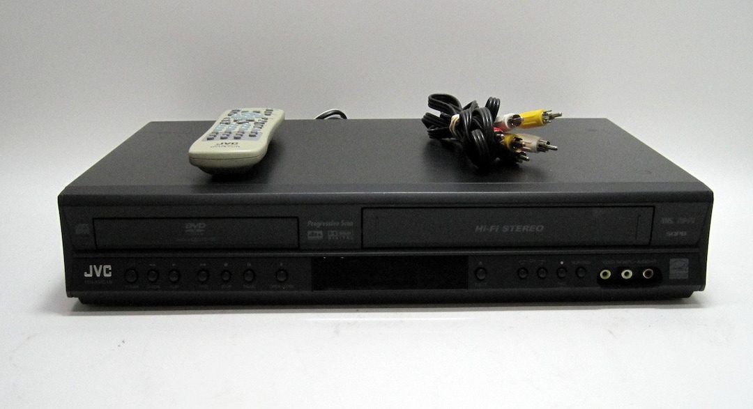 JVC HR-XVC18 Dvd/vcr Combo Player Tested, No Remote - Etsy