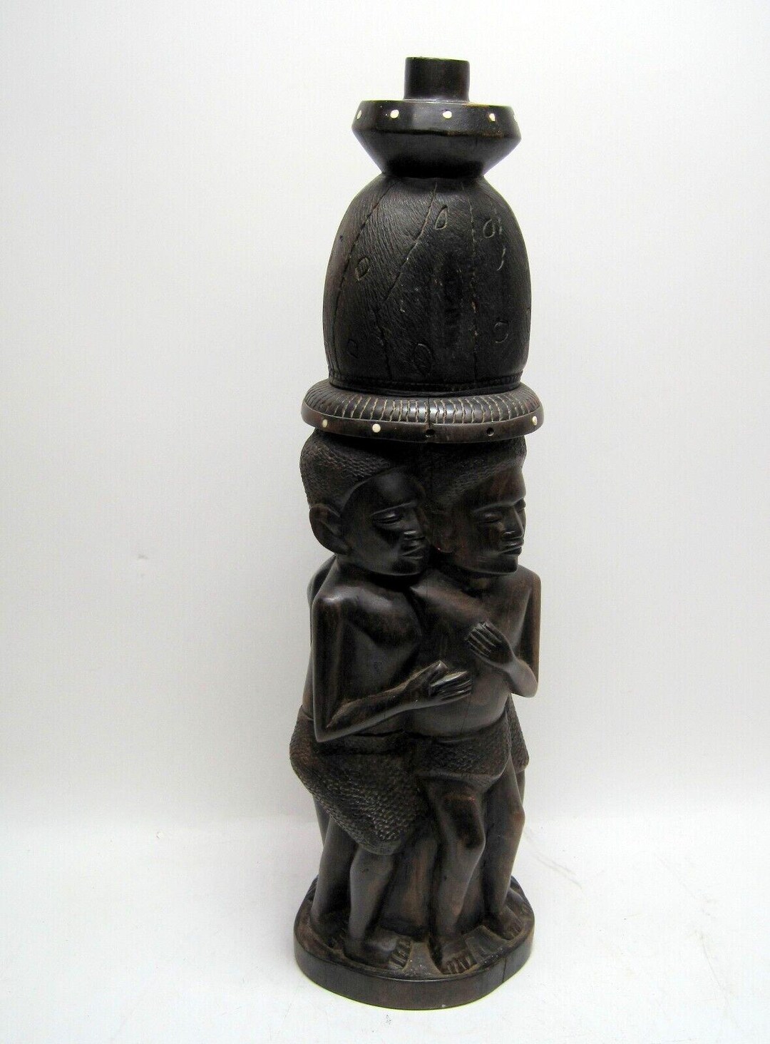 Makonde Tree of Life Tribe Ebony Wooden Carving 24" - Etsy