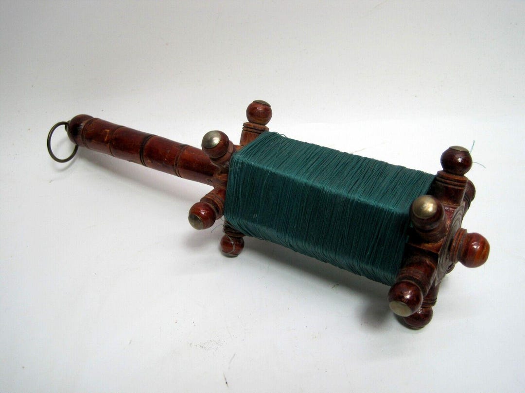 Vintage Wood Kite String Spool Holder Spindle Winder Japanese - Etsy