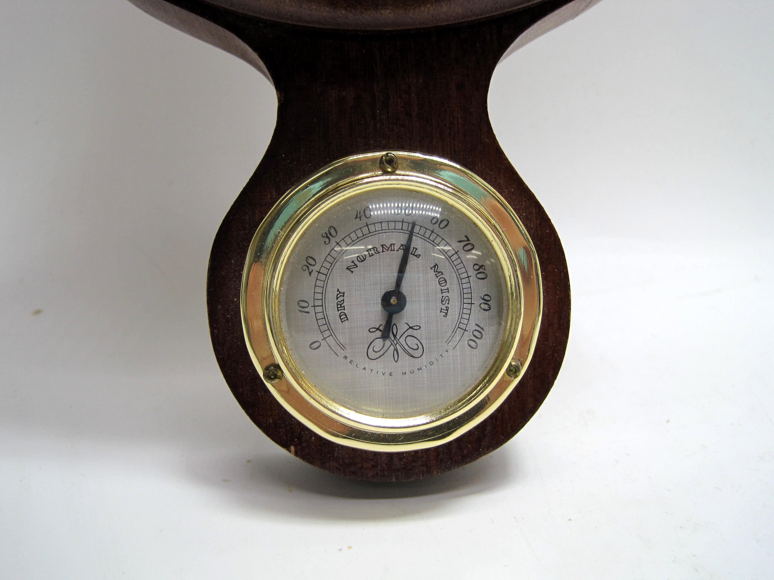 Barometer Airguide USA Banjo Style Weather Station Thermometer - Etsy