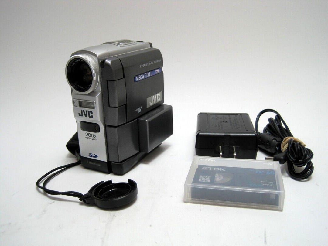 JVC Mini DV SD Gr-dvm96u Digital Video Camera W/charger & Battery - Etsy