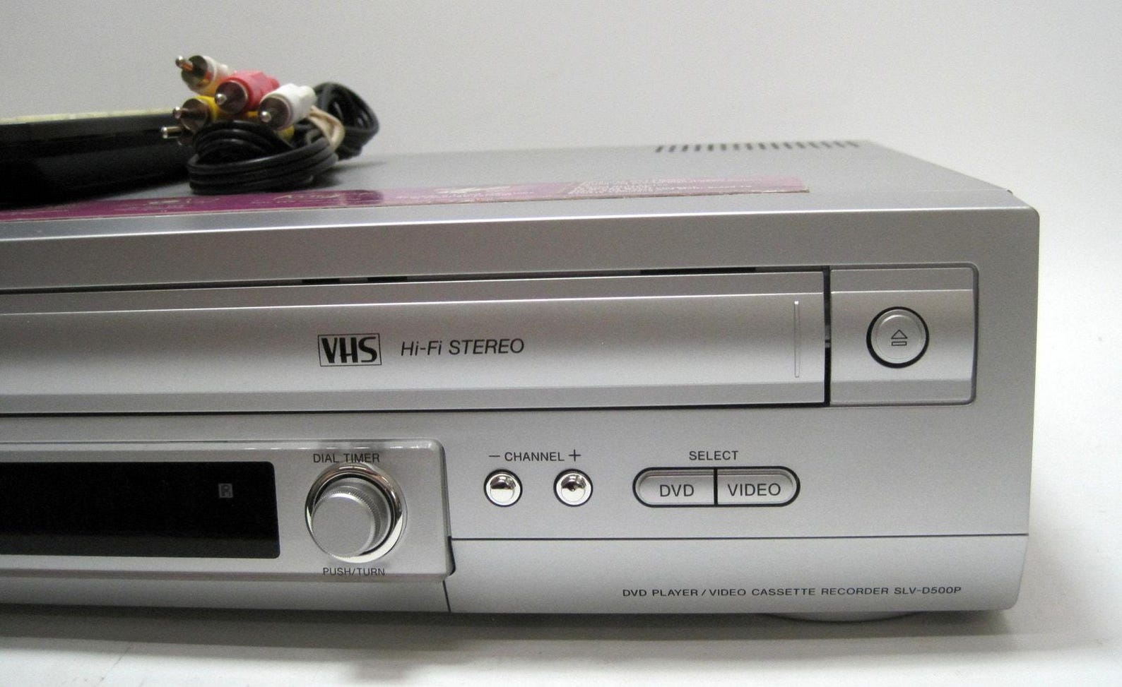 Sony SLV-D500P Dvd/vhs Vcr Combo Player & Recorder W/remote and AV ...