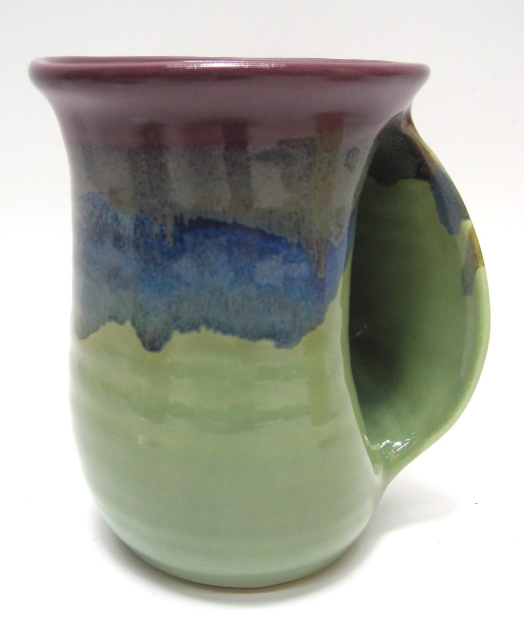 Vintage Neher Pottery Tea/coffee Handwarmer Ceramic Mug - Right Hand ...