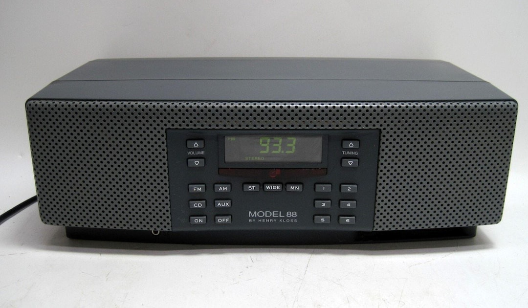 Cambridge Soundworks Model 88 by Henry Kloss AM/FM GREY - Etsy