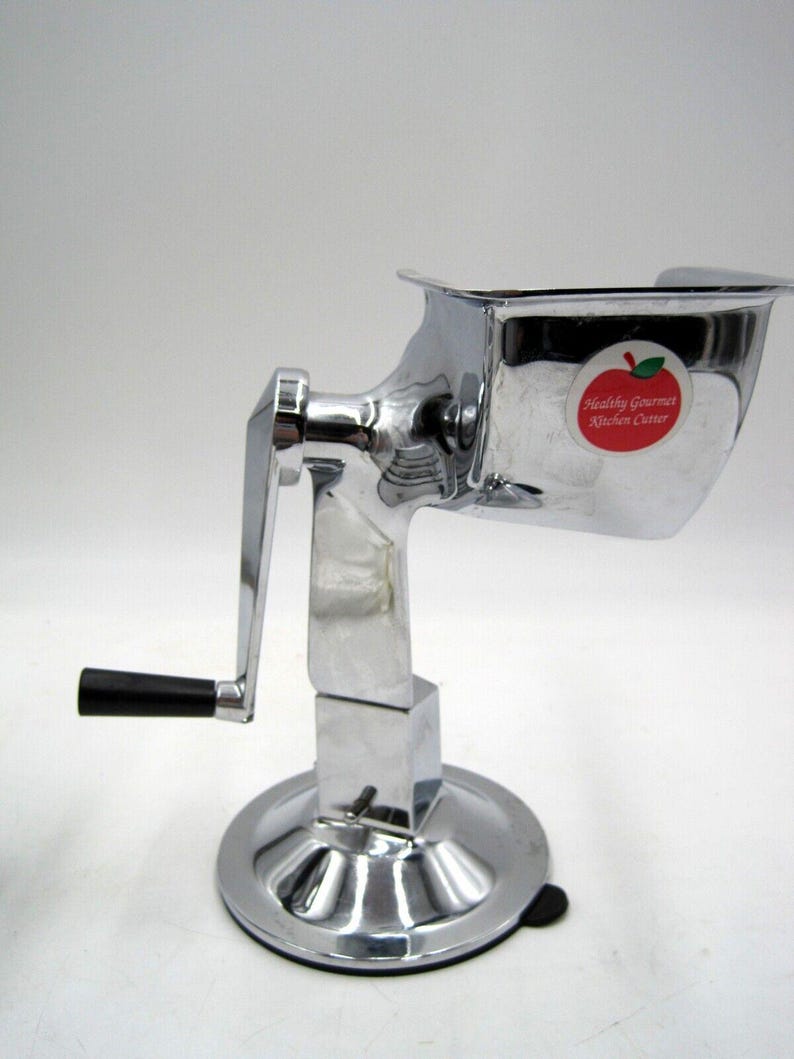 Healthy Gourmet Kitchen Cutter Manual Food Processor 5 Cones King ...