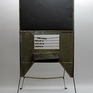 Vintage Blackboard Abacus Child's Chalkboard 1930s Metal Stand - Etsy
