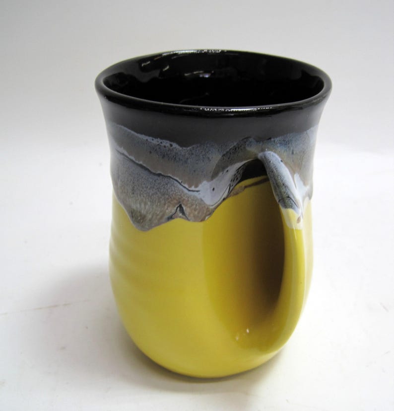 Vintage Neher Pottery Tea/coffee Handwarmer Ceramic Mug - Right Hand ...