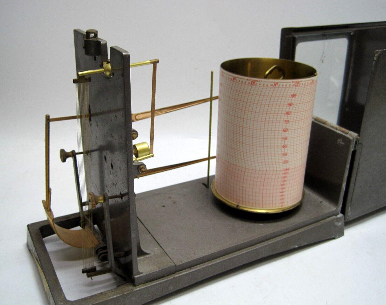 Friez Hygro-thermograph Recording Relative Humidity Air Temperature ...