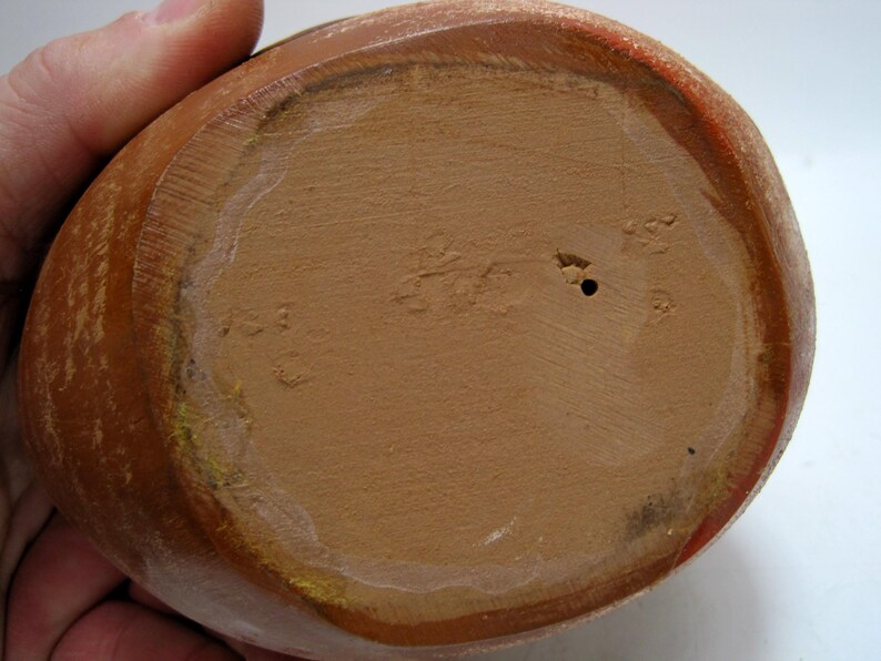 Vintage Ceramic Chubby Ruddy Duck Glass Eyes Hand Painted - Etsy