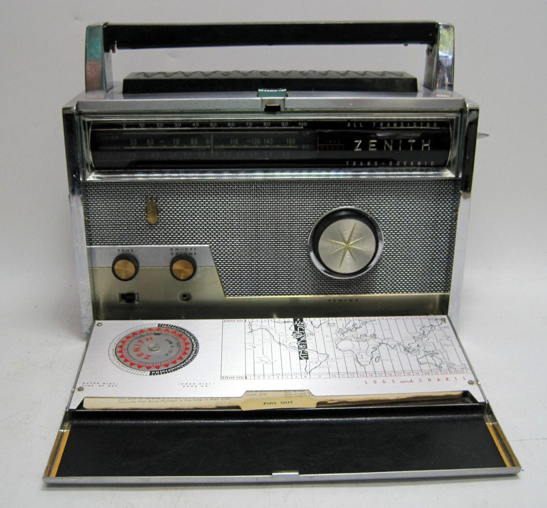 Zenith Royal 1000-D Trans-oceanic Wavemagnet Multiband Radio for Parts ...