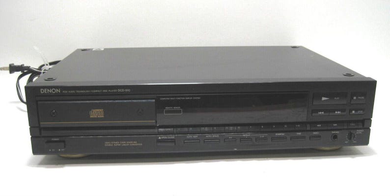 Denon PCM Audio Technology Compact Disc Player DCD-910 - Etsy