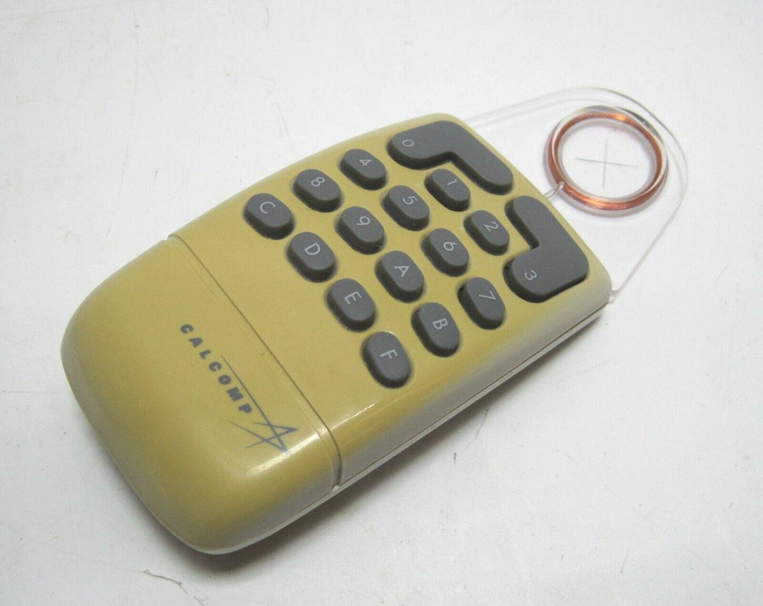 GTCO Calcomp Lectra Drawing Board Mouse Cursor Cordless 16 Button ...