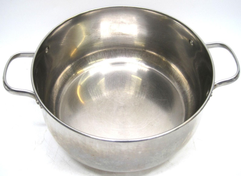 REVERE WARE Stainless Ellipse Heavy Thick Copper Bottom Pot 6qt - Etsy