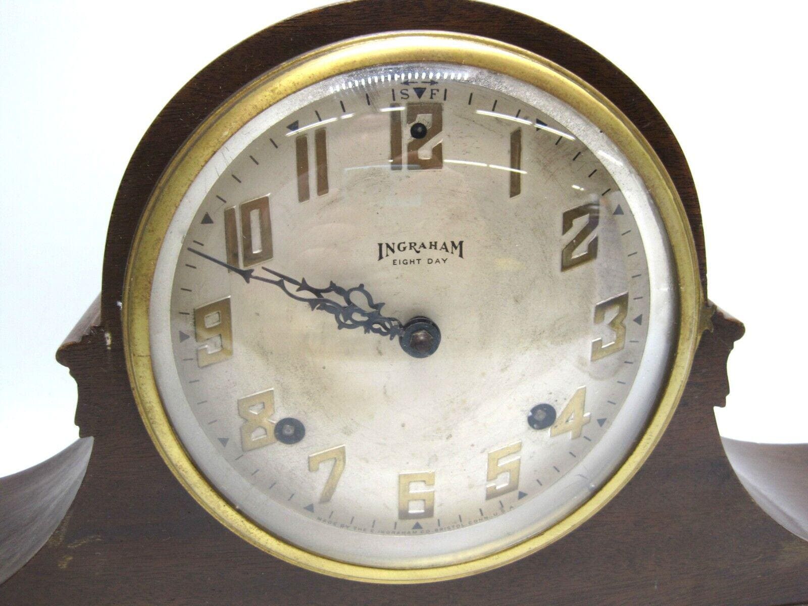 Antique 1920's Ingraham Mechanical Mantle Clock 8 Day - Etsy