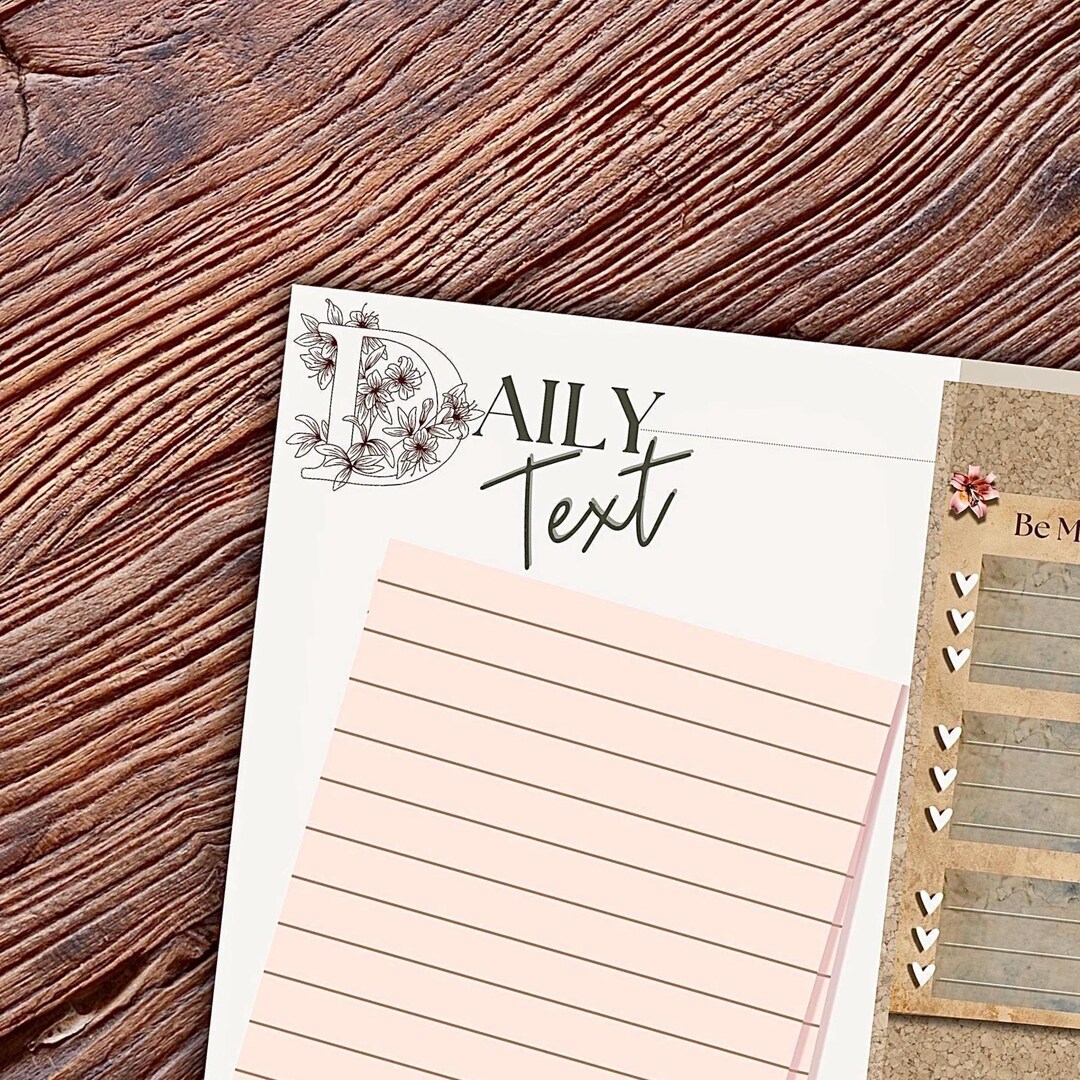 Daily Text Main Point. Categories of Things to Keep in Mind. Agenda for ...