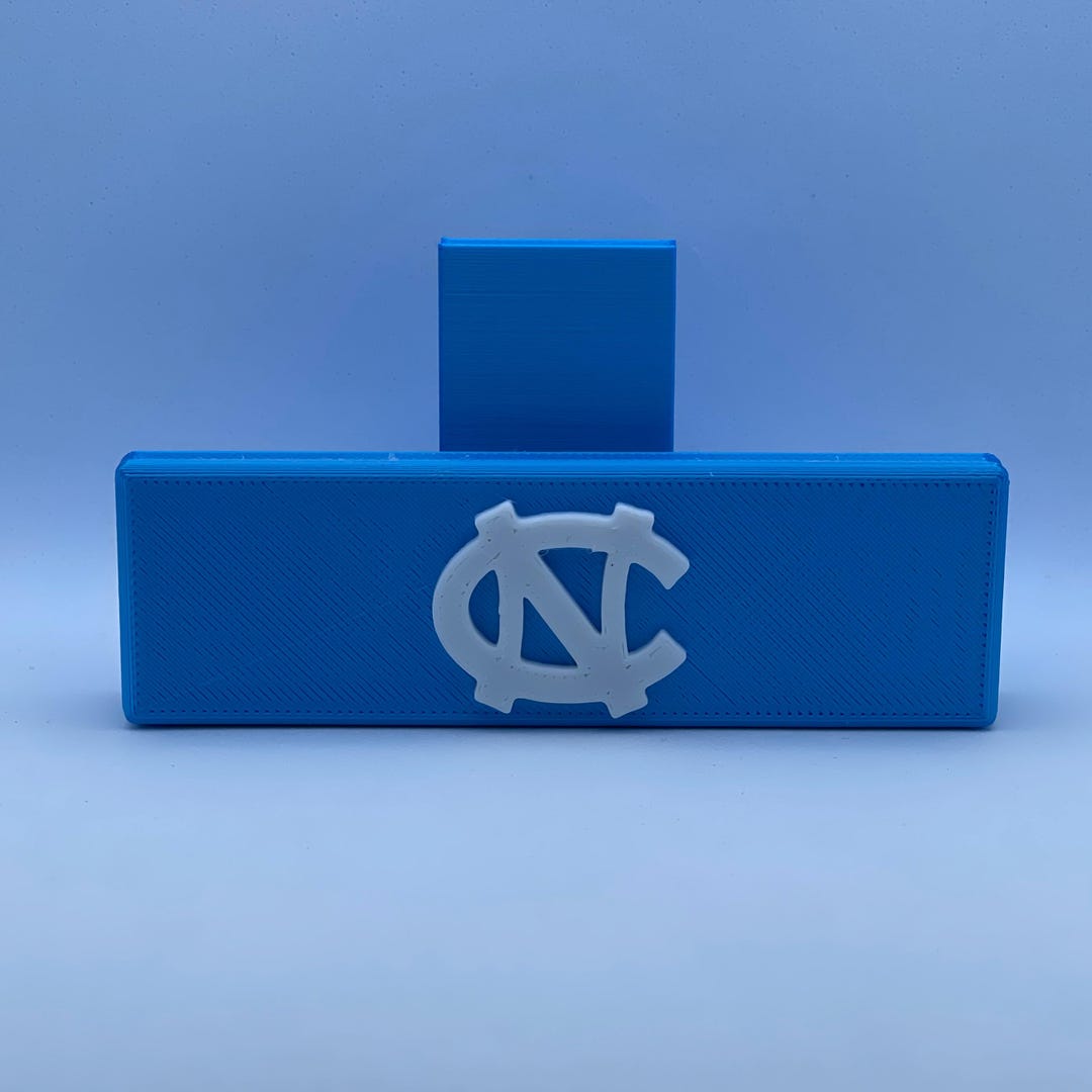 UNC Tar Heels 3D Printed Display Stand: for Sports & Gaming Cards - Etsy