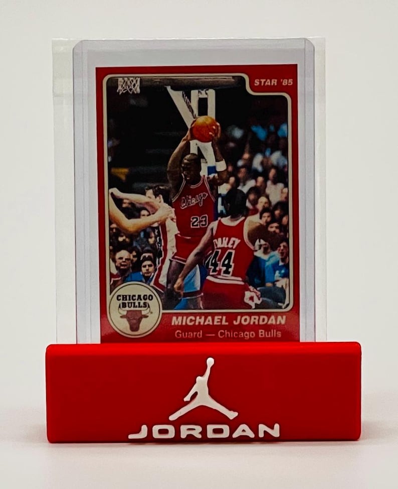 Custom 3D Printed Card Display Stand for Sports/gaming Cards, Comics ...