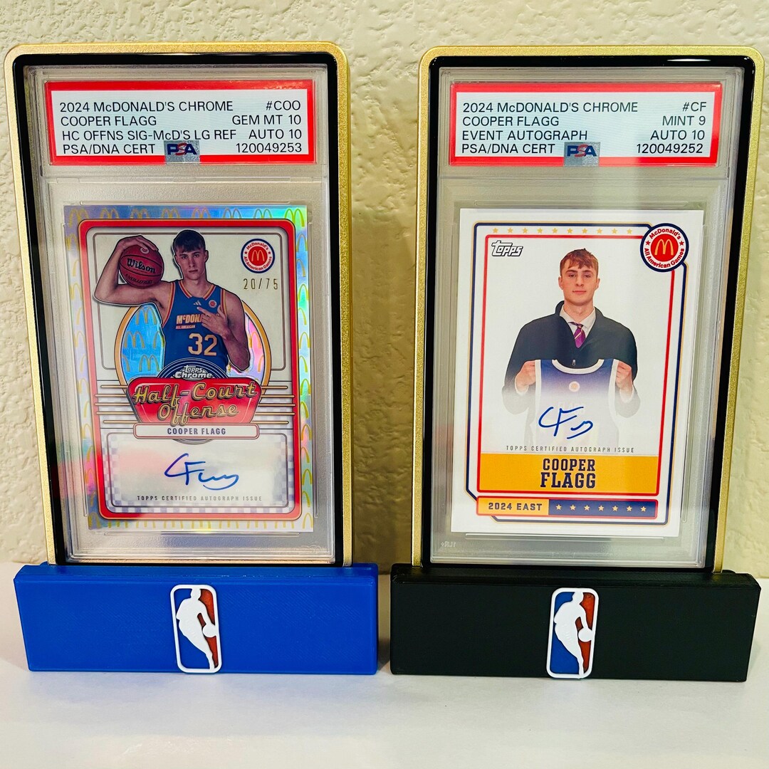 NBA Logo Card Display Stand – PSA Slab Holder – Trading Card Stand - Etsy