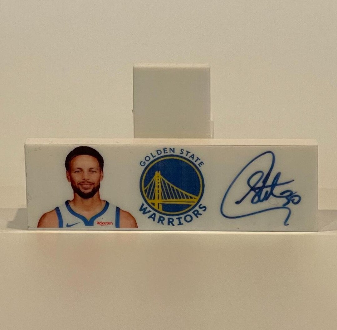 Stephen Curry Card Display Stand – PSA Slab Holder – Trading Card Stand ...