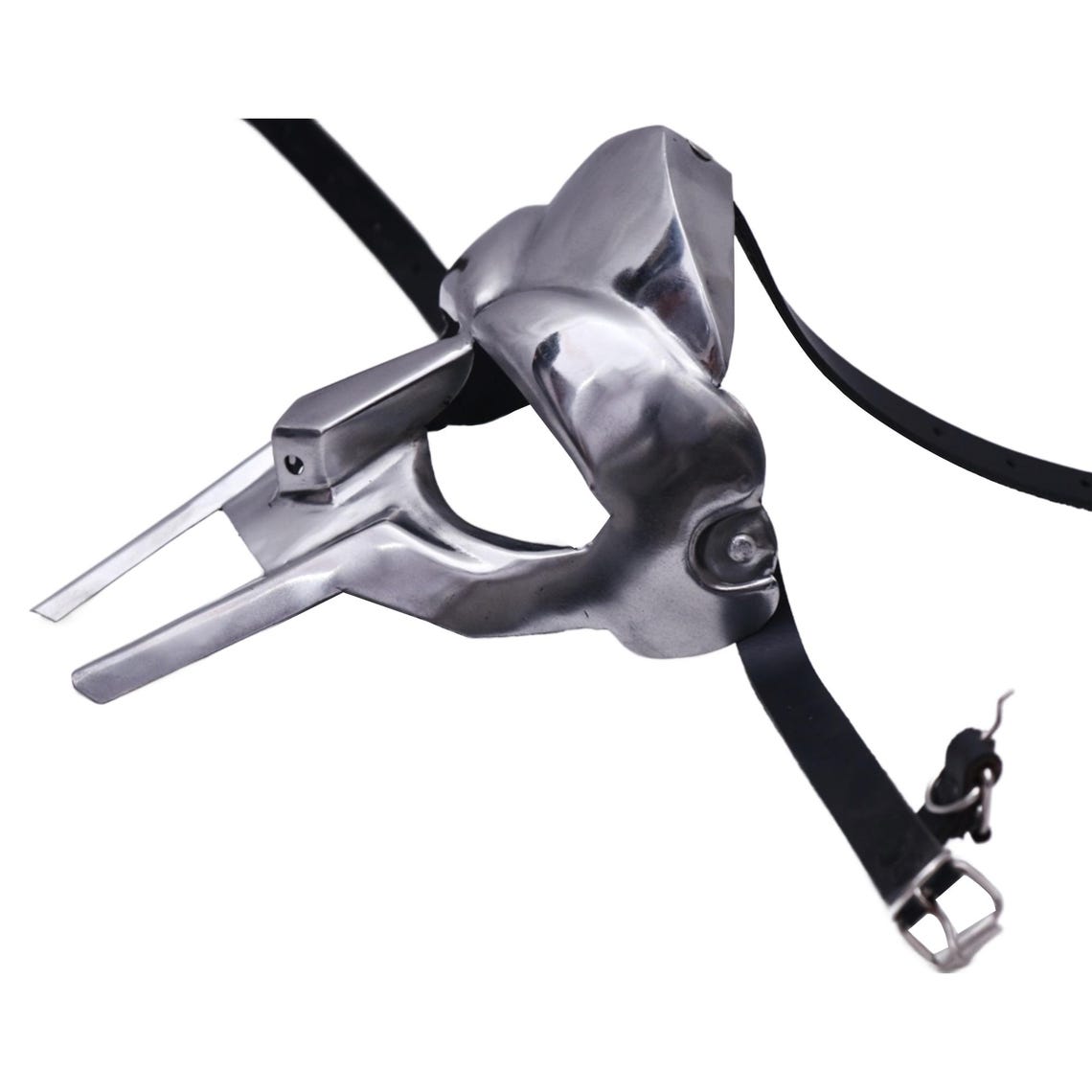 Metal Steel Face Mask Armor Medieval MF Doom Rapper Mask Gladiator ...