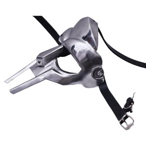 Metal Steel Face Mask Armor Medieval MF Doom Rapper Mask Gladiator ...