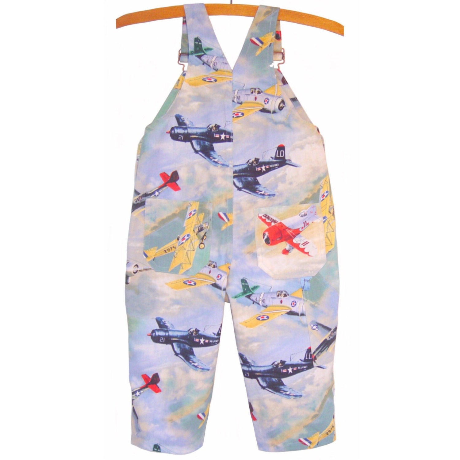 Overalls / Handmade / Pants / Coveralls / Dungarees / Airplane - Etsy